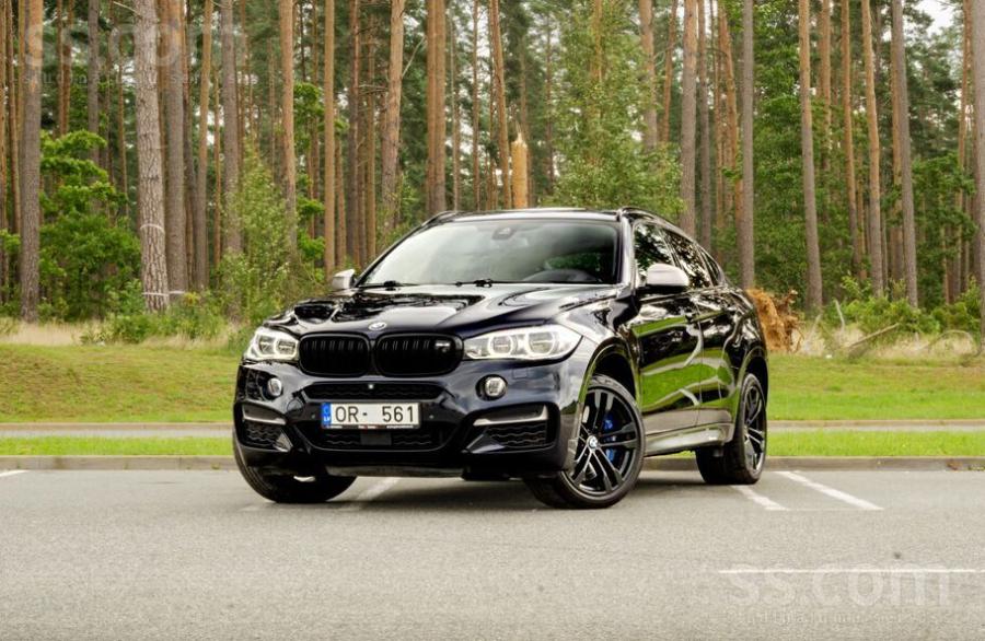 Melns BMW X6 2016 Rīga, ar dzinēja tilpumu 3.00 L un nobraukumu 181 tūkst. km par 23990 €, foto 5 vietnē AUTOMOTO.COM.LV
