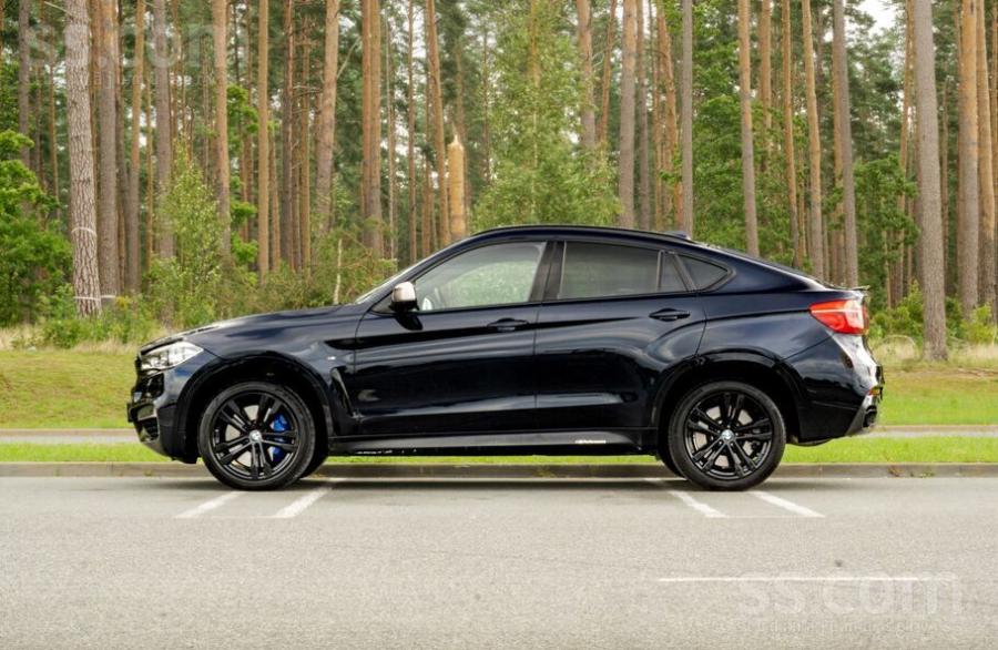 Melns BMW X6 2016 Rīga, ar dzinēja tilpumu 3.00 L un nobraukumu 181 tūkst. km par 23990 €, foto 6 vietnē AUTOMOTO.COM.LV