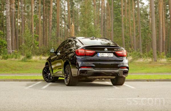 Melns BMW X6 2016 Rīga, ar dzinēja tilpumu 3.00 L un nobraukumu 181 tūkst. km par 23990 €, foto 8 vietnē AUTOMOTO.COM.LV