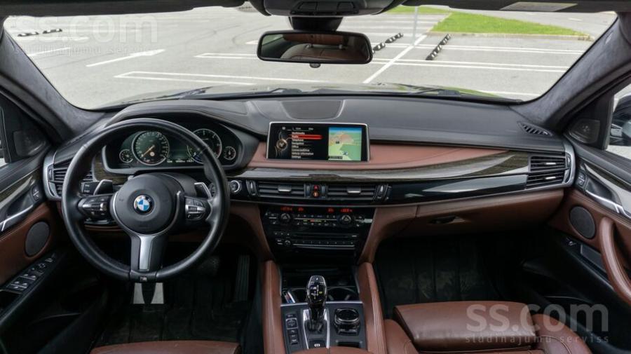 Melns BMW X6 2016 Rīga, ar dzinēja tilpumu 3.00 L un nobraukumu 181 tūkst. km par 23990 €, foto 13 vietnē AUTOMOTO.COM.LV