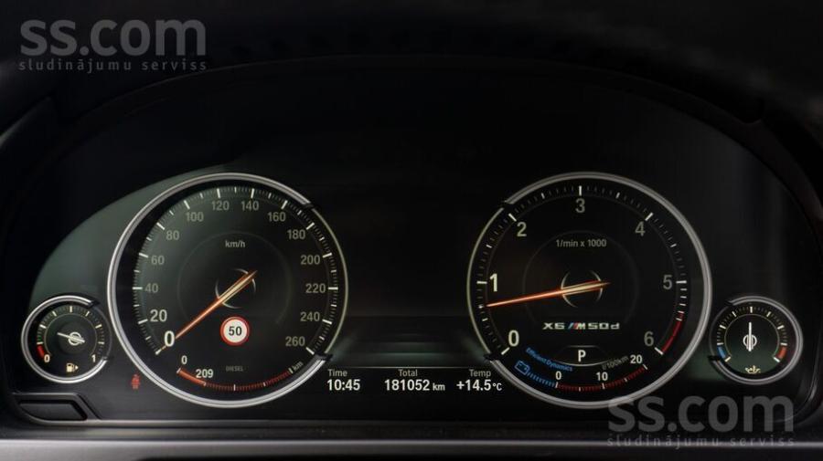Melns BMW X6 2016 Rīga, ar dzinēja tilpumu 3.00 L un nobraukumu 181 tūkst. km par 23990 €, foto 21 vietnē AUTOMOTO.COM.LV