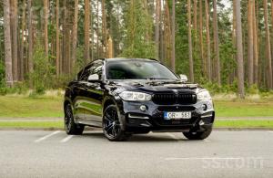 Melns BMW X6 2016 Rīga, ar dzinēja tilpumu 3.00 L un nobraukumu 181 tūkst. km par 23990 €, foto 3 vietnē AUTOMOTO.COM.LV