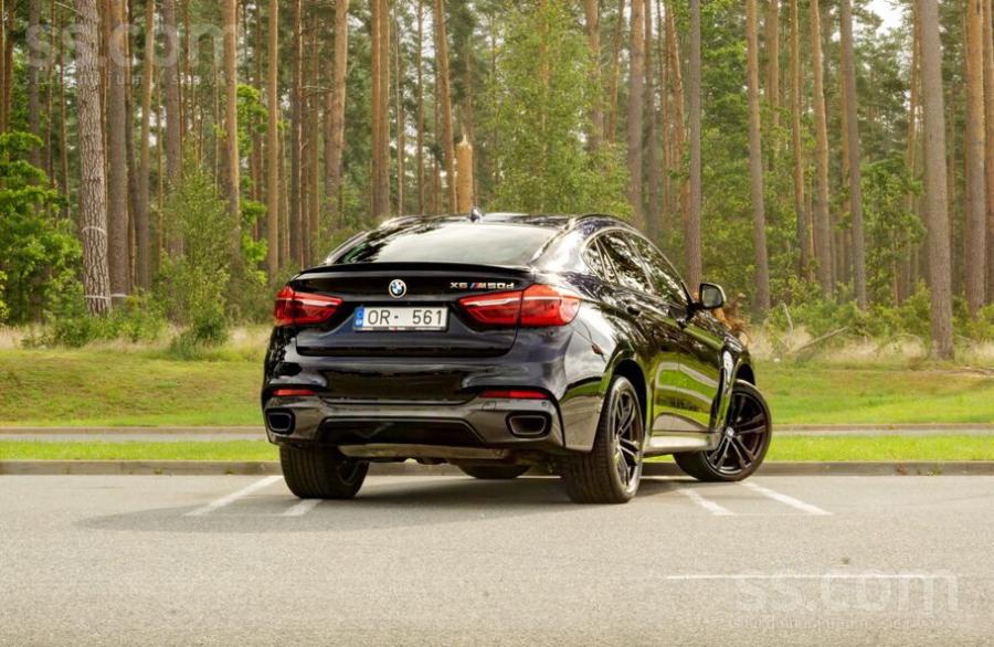 Melns BMW X6 2016 Rīga, ar dzinēja tilpumu 3.00 L un nobraukumu 181 tūkst. km par 23990 €, foto 6 vietnē AUTOMOTO.COM.LV