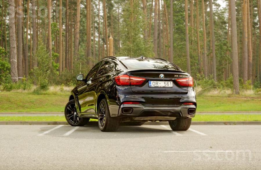 Melns BMW X6 2016 Rīga, ar dzinēja tilpumu 3.00 L un nobraukumu 181 tūkst. km par 23990 €, foto 8 vietnē AUTOMOTO.COM.LV