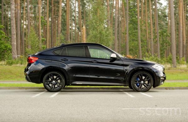 Melns BMW X6 2016 Rīga, ar dzinēja tilpumu 3.00 L un nobraukumu 181 tūkst. km par 23990 €, foto 9 vietnē AUTOMOTO.COM.LV