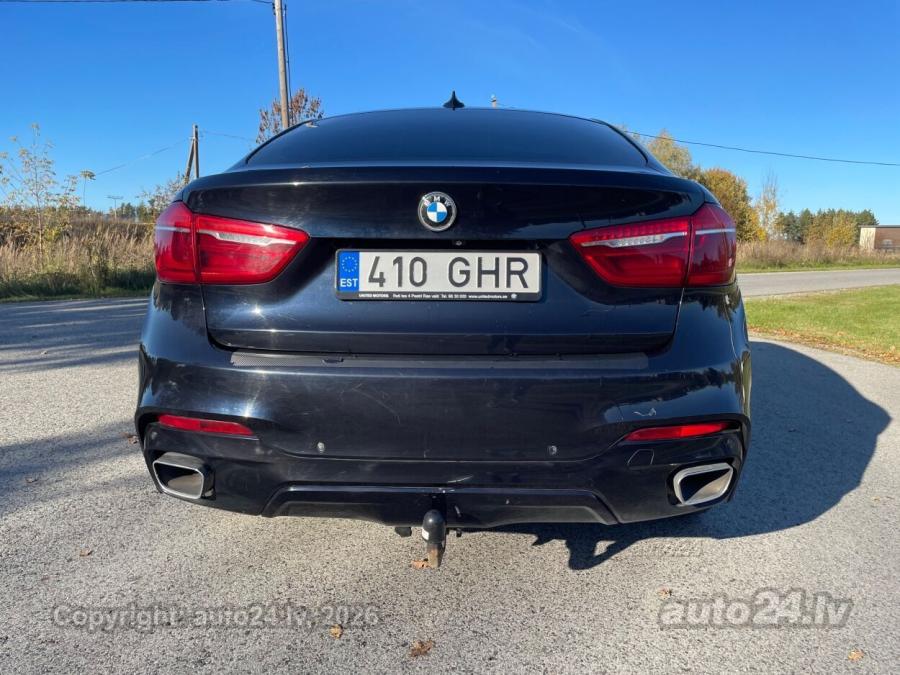 Melns BMW X6 2016 Saue, ar dzinēja tilpumu 3.00 L un nobraukumu 190 tūkst. km par 24900 €, foto 4 vietnē AUTOMOTO.COM.LV