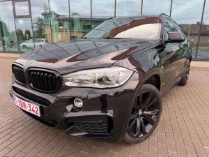 Black BMW X6 2016 in Utena, with an engine capacity of 2.99 L and mileage of 210 thousand km for 21700 €, photo 6 on AUTOMOTO.COM.LV