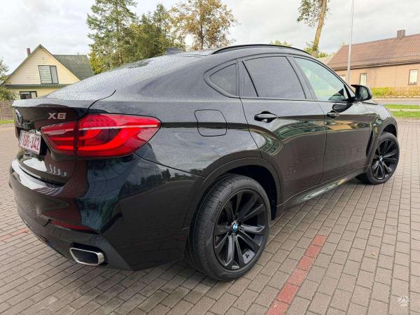 Melns BMW X6 2016 Utena, ar dzinēja tilpumu 2.99 L un nobraukumu 210 tūkst. km par 21700 €, foto 9 vietnē AUTOMOTO.COM.LV