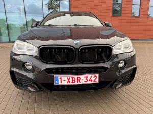 Black BMW X6 2016 in Utena, with an engine capacity of 2.99 L and mileage of 210 thousand km for 21700 €, photo 11 on AUTOMOTO.COM.LV