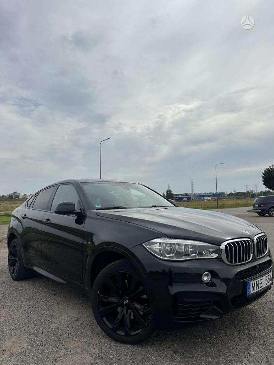 Melns BMW X6 2016 Kauņa, ar dzinēja tilpumu 0.00 L un nobraukumu 213 tūkst. km par 19500 €, foto 1 vietnē AUTOMOTO.COM.LV
