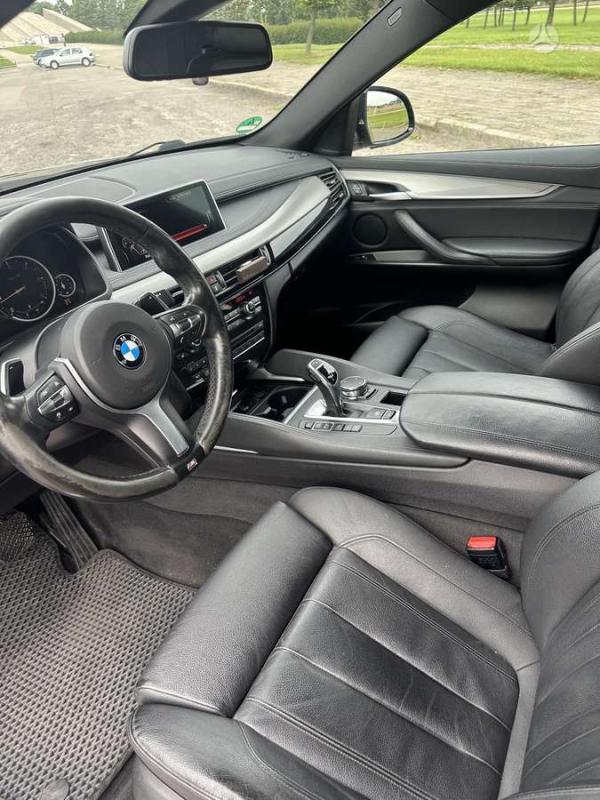 BMW X6 2016 Kauņa vietnē Melns BMW X6 2016 Kauņa, ar dzinēja tilpumu 0.00 L un nobraukumu 213 tūkst. km par 19500 €, foto 6 vietnē AUTOMOTO.COM.LV