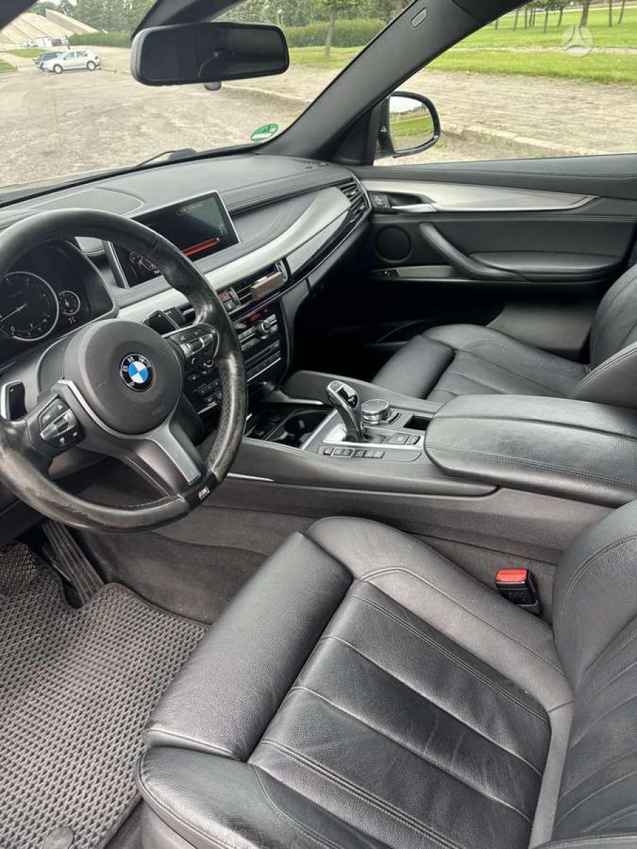 Melns BMW X6 2016 Kauņa, ar dzinēja tilpumu 0.00 L un nobraukumu 213 tūkst. km par 19500 €, foto 6 vietnē AUTOMOTO.COM.LV