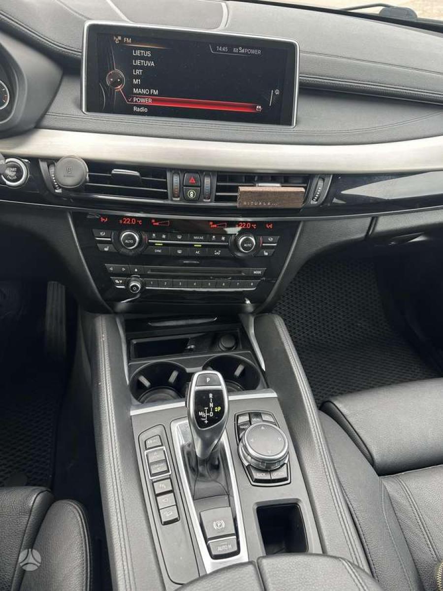 Melns BMW X6 2016 Kauņa, ar dzinēja tilpumu 0.00 L un nobraukumu 213 tūkst. km par 19500 €, foto 8 vietnē AUTOMOTO.COM.LV
