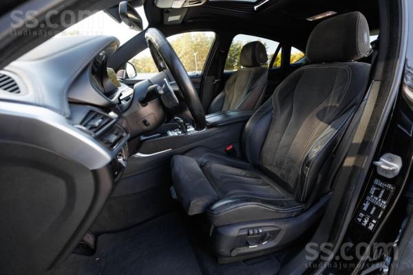Melns BMW X6 2016 Rīga, ar dzinēja tilpumu 3.00 L un nobraukumu 296 tūkst. km par 22950 €, foto 11 vietnē AUTOMOTO.COM.LV