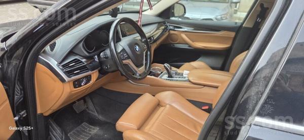 Melns BMW X6 2016 Rīga, ar dzinēja tilpumu 3.00 L un nobraukumu 255 tūkst. km par 18200 €, foto 3 vietnē AUTOMOTO.COM.LV