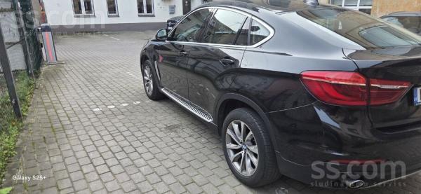 Melns BMW X6 2016 Rīga, ar dzinēja tilpumu 3.00 L un nobraukumu 255 tūkst. km par 18200 €, foto 6 vietnē AUTOMOTO.COM.LV