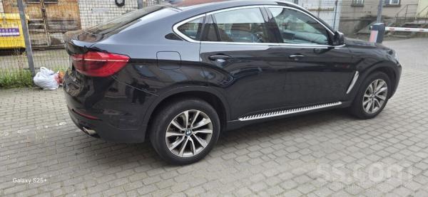 Melns BMW X6 2016 Rīga, ar dzinēja tilpumu 3.00 L un nobraukumu 255 tūkst. km par 18200 €, foto 7 vietnē AUTOMOTO.COM.LV