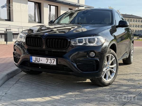 Melns BMW X6 2016 Aizkraukle, ar dzinēja tilpumu 3.00 L un nobraukumu 165 tūkst. km par 24700 €, foto 3 vietnē AUTOMOTO.COM.LV