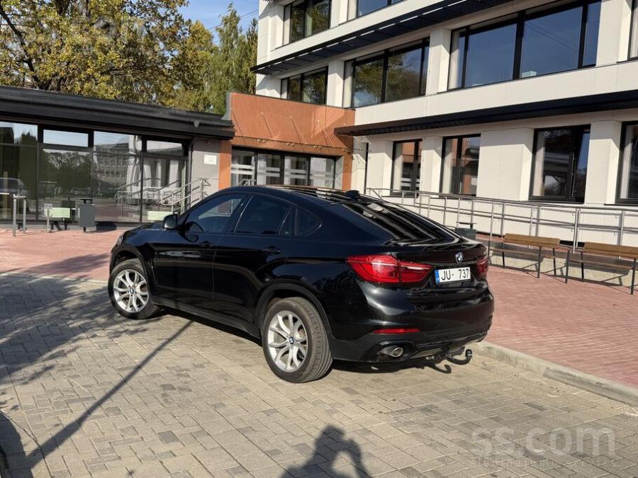 Черный БМВ Х6 2016 в Айзкраукле, объемом двигателя 3.00 л и пробегом 165 тыс. км за 24700 €, фото 24 на AUTOMOTO.COM.LV