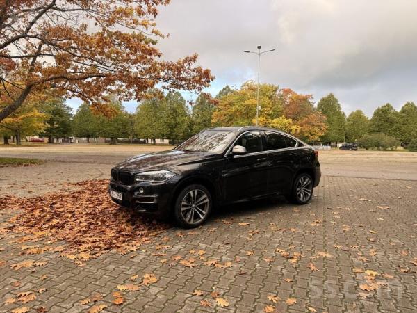 Melns BMW X6 2016 Ventspils, ar dzinēja tilpumu 3.00 L un nobraukumu 252 tūkst. km par 19999 €, foto 1 vietnē AUTOMOTO.COM.LV