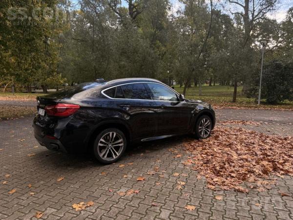 Melns BMW X6 2016 Ventspils, ar dzinēja tilpumu 3.00 L un nobraukumu 252 tūkst. km par 19999 €, foto 6 vietnē AUTOMOTO.COM.LV