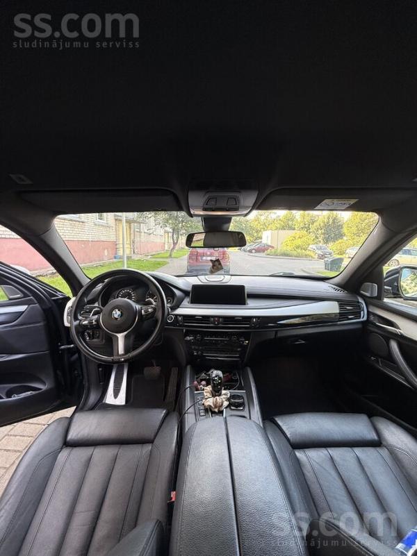 Melns BMW X6 2016 Ventspils, ar dzinēja tilpumu 3.00 L un nobraukumu 252 tūkst. km par 19999 €, foto 8 vietnē AUTOMOTO.COM.LV