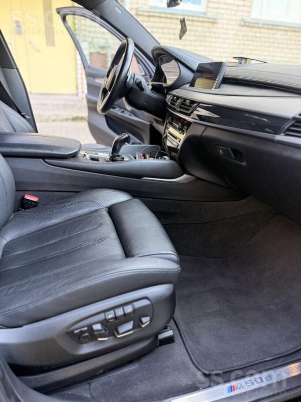 Melns BMW X6 2016 Ventspils, ar dzinēja tilpumu 3.00 L un nobraukumu 252 tūkst. km par 19999 €, foto 9 vietnē AUTOMOTO.COM.LV