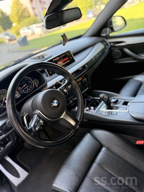 Melns BMW X6 2016 Ventspils, ar dzinēja tilpumu 3.00 L un nobraukumu 252 tūkst. km par 19999 €, foto 10 vietnē AUTOMOTO.COM.LV