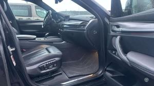 Black BMW X6 2017 in Vilnius, with an engine capacity of 2.99 L and mileage of 244 thousand km for 25490 €, photo 13 on AUTOMOTO.COM.LV