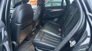 Black BMW X6 2017 in Vilnius, with an engine capacity of 2.99 L and mileage of 244 thousand km for 25490 €, photo 17 on AUTOMOTO.COM.LV