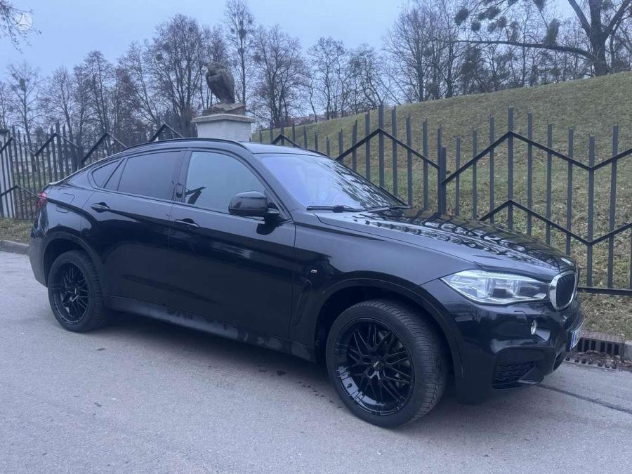 Melns BMW X6 2017 Kauņa, ar dzinēja tilpumu 2.99 L un nobraukumu 269 tūkst. km par 25900 €, foto 3 vietnē AUTOMOTO.COM.LV