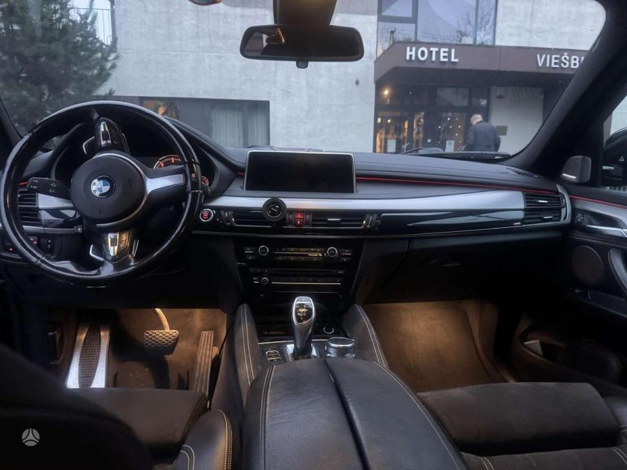 Melns BMW X6 2017 Kauņa, ar dzinēja tilpumu 2.99 L un nobraukumu 269 tūkst. km par 25900 €, foto 7 vietnē AUTOMOTO.COM.LV