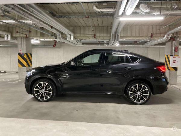 Black BMW X6 2017 in Vilnius, with an engine capacity of 3.00 L and mileage of 136 thousand km for 35490 €, photo 1 on AUTOMOTO.COM.LV