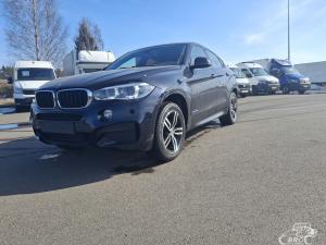 Black BMW X6 2017 in Avizieniai, with an engine capacity of 3.00 L and mileage of 99 thousand km for 24900 €, photo 2 on AUTOMOTO.COM.LV
