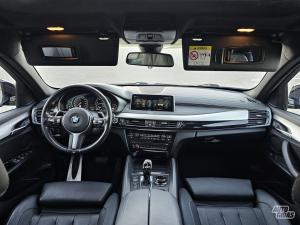 Black BMW X6 2017 in Vilnius, with an engine capacity of 3.00 L and mileage of 270 thousand km for 23950 €, photo 17 on AUTOMOTO.COM.LV