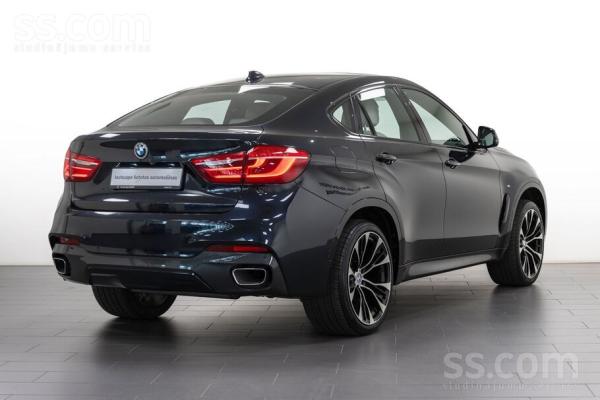 Melns BMW X6 2017 Rīga, ar dzinēja tilpumu 3.00 L un nobraukumu 60 tūkst. km par 30500 €, foto 3 vietnē AUTOMOTO.COM.LV