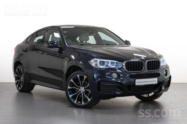 Melns BMW X6 2017 Rīga, ar dzinēja tilpumu 3.00 L un nobraukumu 60 tūkst. km par 30500 €, foto 5 vietnē AUTOMOTO.COM.LV