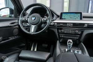 Black BMW X6 2017 in Kaunas, with an engine capacity of 3.00 L and mileage of 147 thousand km for 31950 €, photo 19 on AUTOMOTO.COM.LV