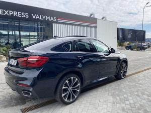 Black BMW X6 2017 in Vilnius, with an engine capacity of 2.99 L and mileage of 228 thousand km for 25600 €, photo 7 on AUTOMOTO.COM.LV