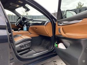 Black BMW X6 2017 in Vilnius, with an engine capacity of 2.99 L and mileage of 228 thousand km for 25600 €, photo 14 on AUTOMOTO.COM.LV