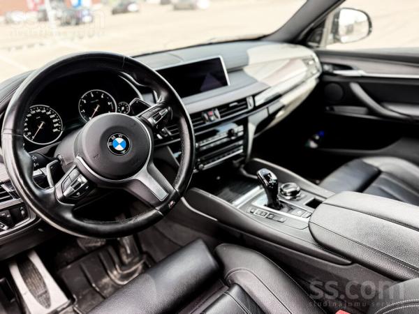 Черный БМВ Х6 2017 в Рига, объемом двигателя 3.00 л и пробегом 75 тыс. км за 29500 €, фото 9 на AUTOMOTO.COM.LV