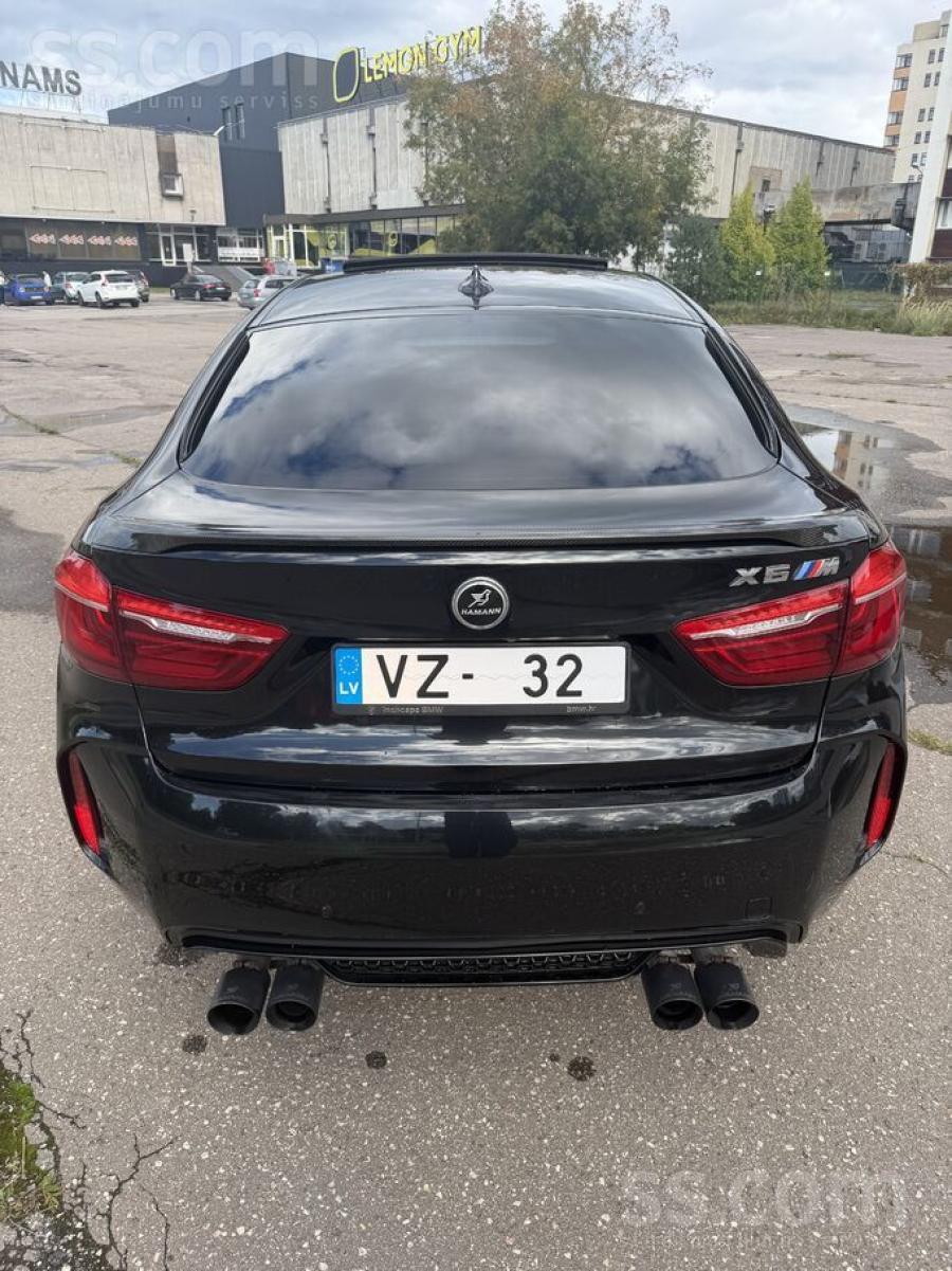 Melns BMW X6 2017 Rīga, ar dzinēja tilpumu 4.40 L un nobraukumu 171 tūkst. km par 27500 €, foto 4 vietnē AUTOMOTO.COM.LV