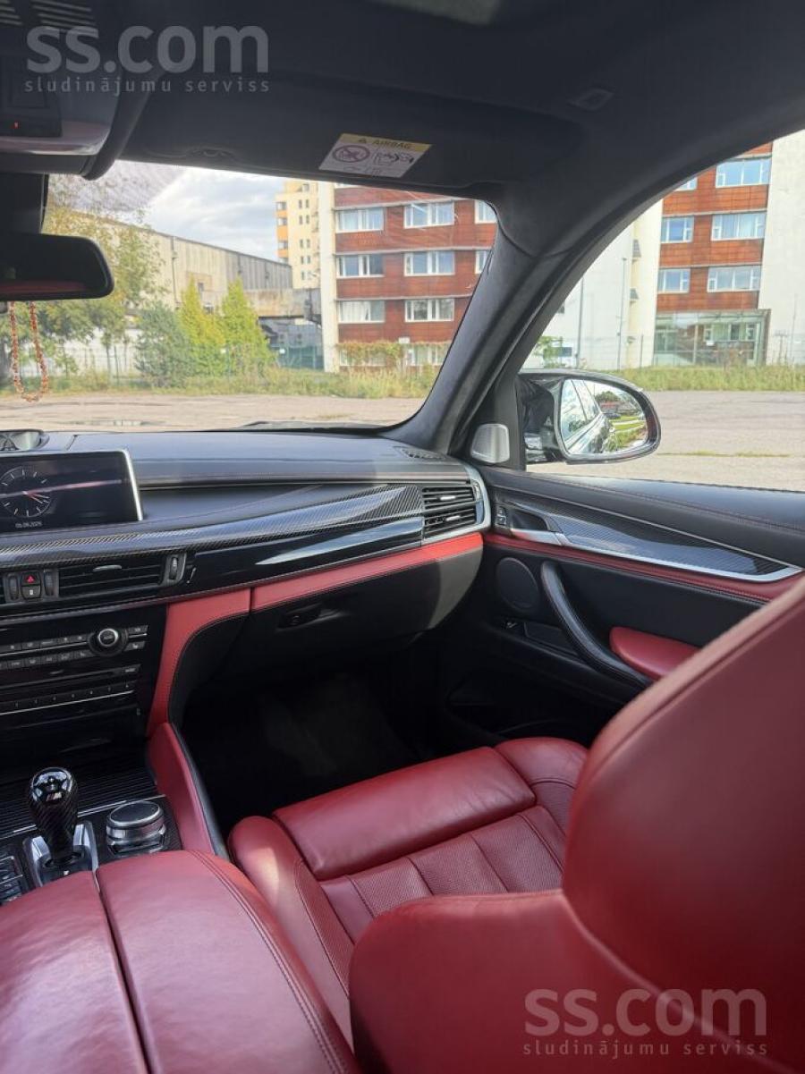 Melns BMW X6 2017 Rīga, ar dzinēja tilpumu 4.40 L un nobraukumu 171 tūkst. km par 27500 €, foto 7 vietnē AUTOMOTO.COM.LV