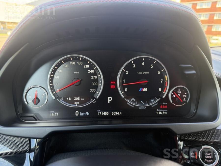 Melns BMW X6 2017 Rīga, ar dzinēja tilpumu 4.40 L un nobraukumu 171 tūkst. km par 27500 €, foto 10 vietnē AUTOMOTO.COM.LV