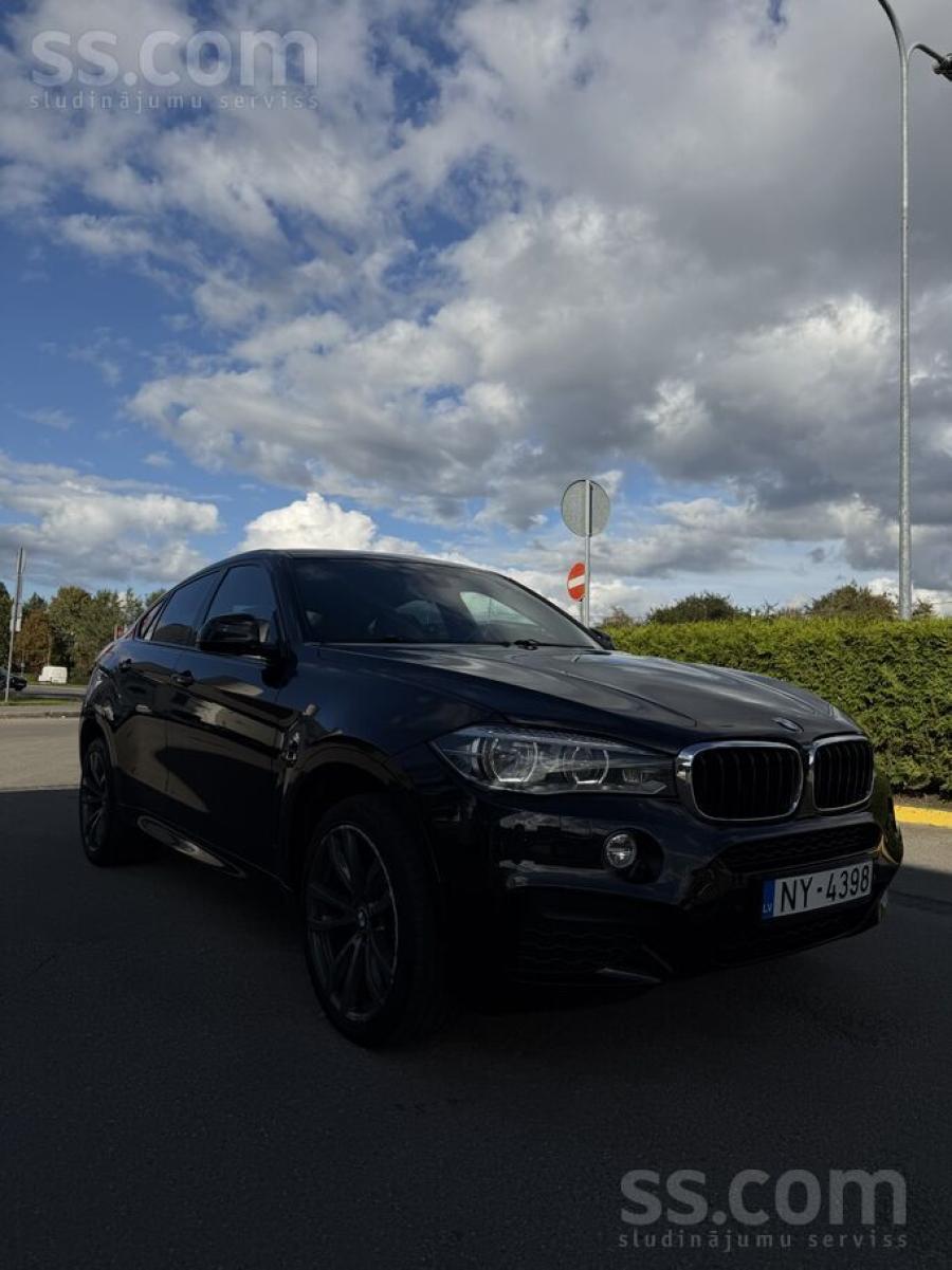 Melns BMW X6 2017 Rīga, ar dzinēja tilpumu 3.00 L un nobraukumu 260 tūkst. km par 24900 €, foto 3 vietnē AUTOMOTO.COM.LV