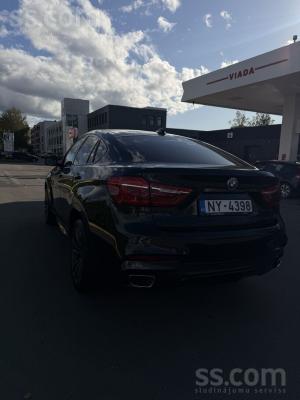 Melns BMW X6 2017 Rīga, ar dzinēja tilpumu 3.00 L un nobraukumu 260 tūkst. km par 24900 €, foto 7 vietnē AUTOMOTO.COM.LV