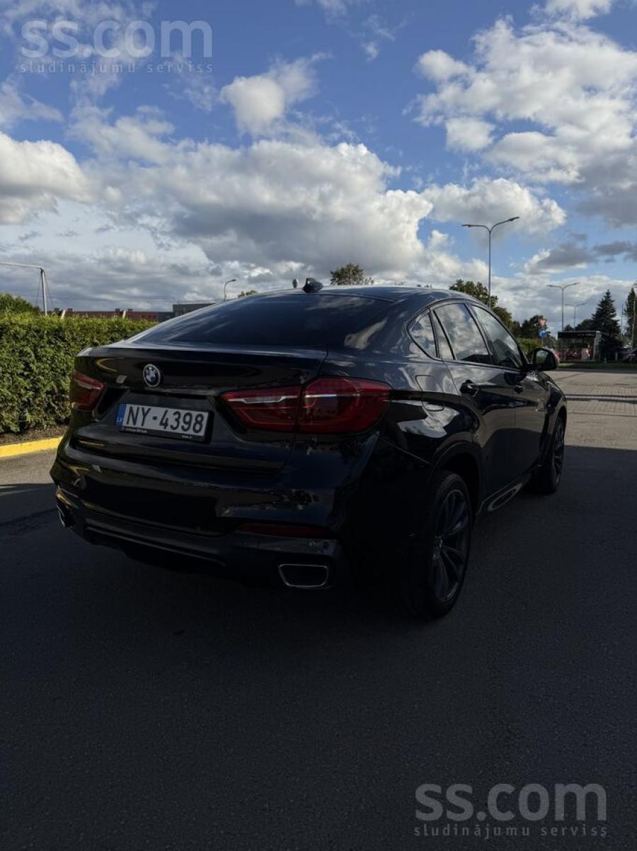 Melns BMW X6 2017 Rīga, ar dzinēja tilpumu 3.00 L un nobraukumu 260 tūkst. km par 24900 €, foto 8 vietnē AUTOMOTO.COM.LV