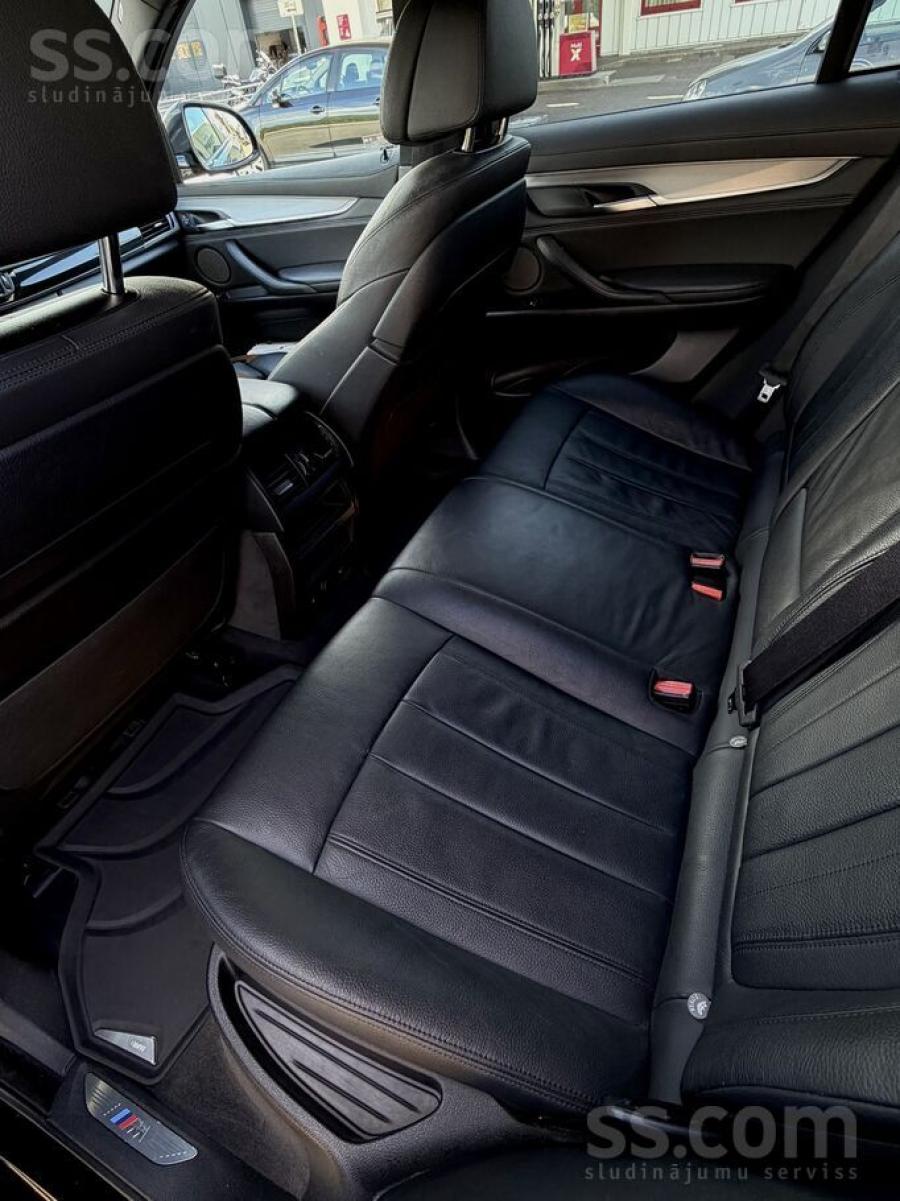 Melns BMW X6 2017 Rīga, ar dzinēja tilpumu 3.00 L un nobraukumu 260 tūkst. km par 24900 €, foto 9 vietnē AUTOMOTO.COM.LV
