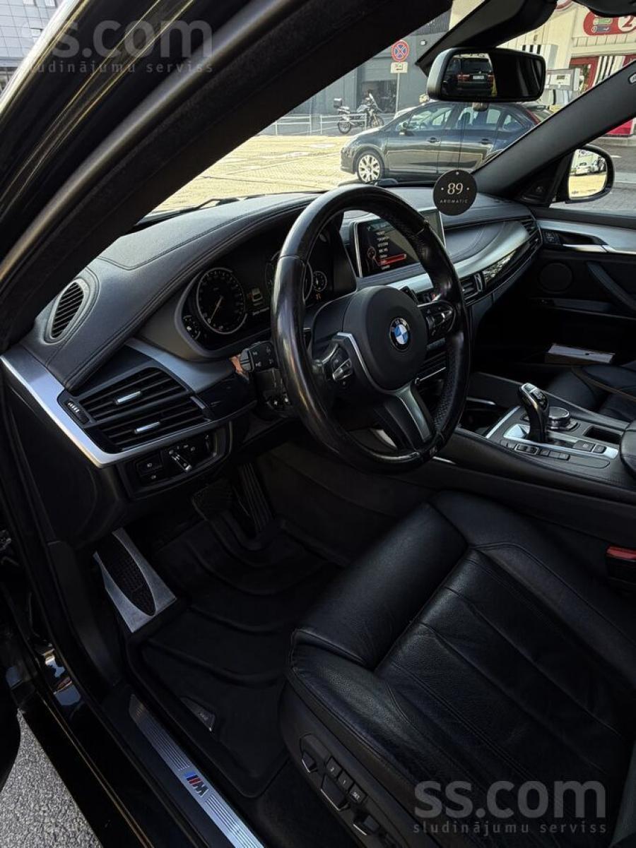 Melns BMW X6 2017 Rīga, ar dzinēja tilpumu 3.00 L un nobraukumu 260 tūkst. km par 24900 €, foto 11 vietnē AUTOMOTO.COM.LV