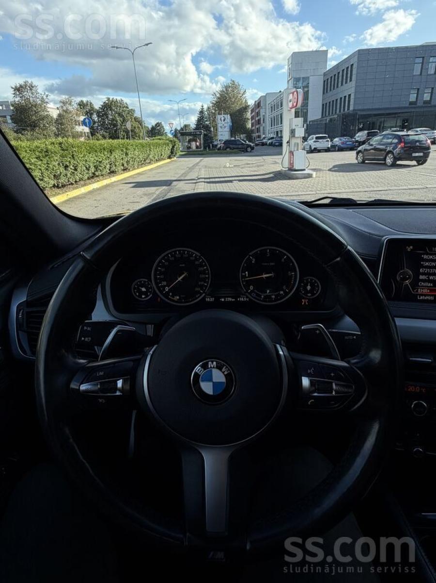 Melns BMW X6 2017 Rīga, ar dzinēja tilpumu 3.00 L un nobraukumu 260 tūkst. km par 24900 €, foto 12 vietnē AUTOMOTO.COM.LV